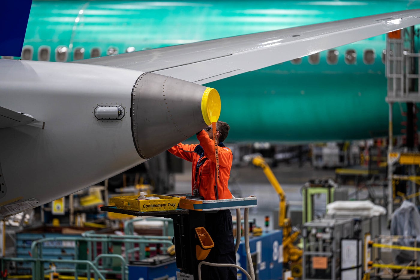 A look inside Boeing's 737 MAX factory