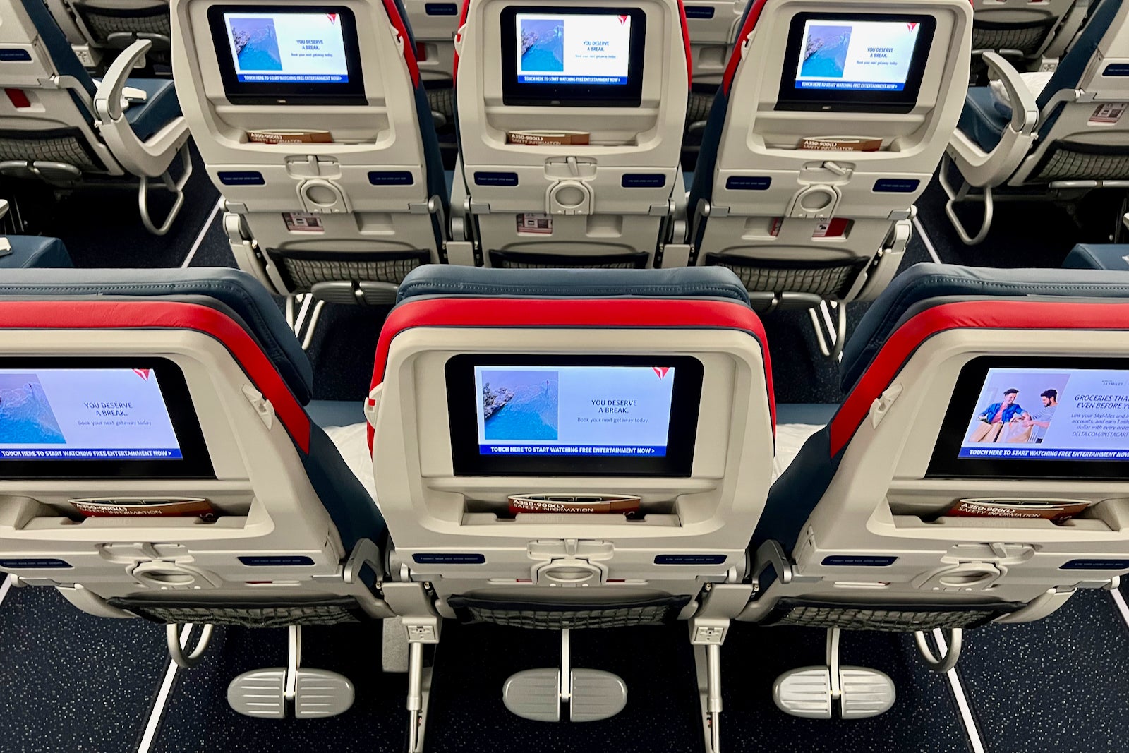 First look: Delta’s Comfort+ and economy cabins on the 'new' Airbus ...