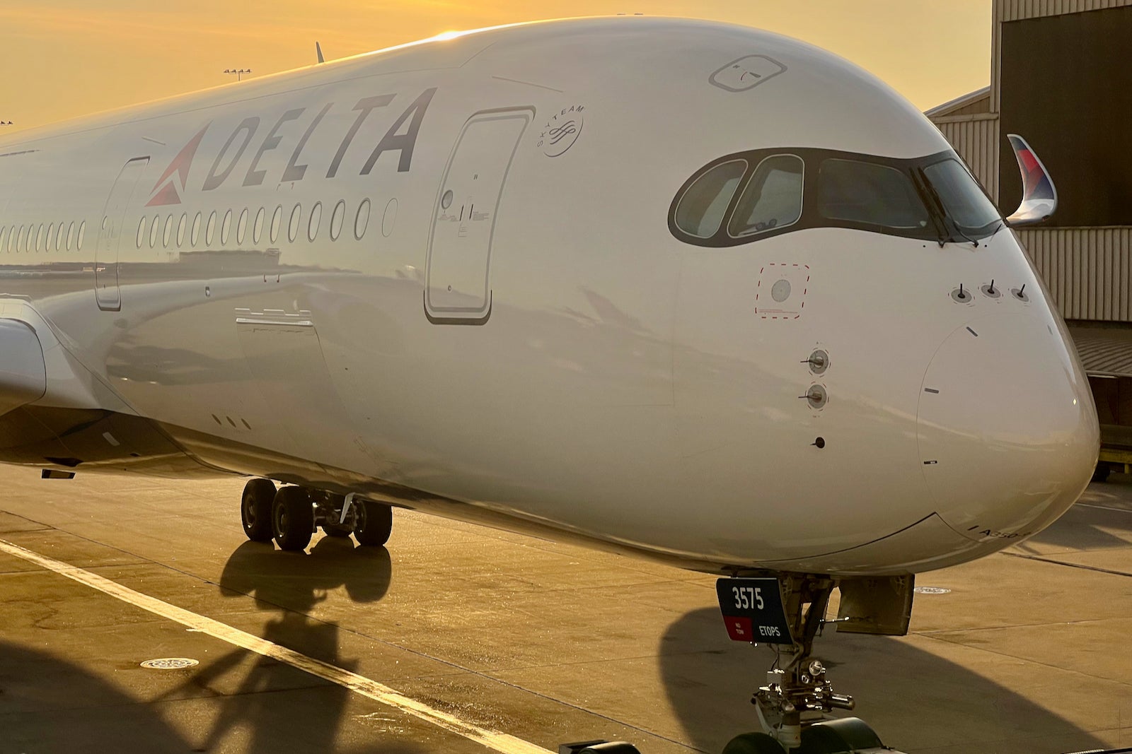 Flying Delta's 1st 'new' Airbus A350, with unique business-class cabins ...