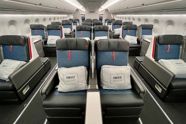 First look: Delta’s Comfort+ and economy cabins on the 'new' Airbus ...
