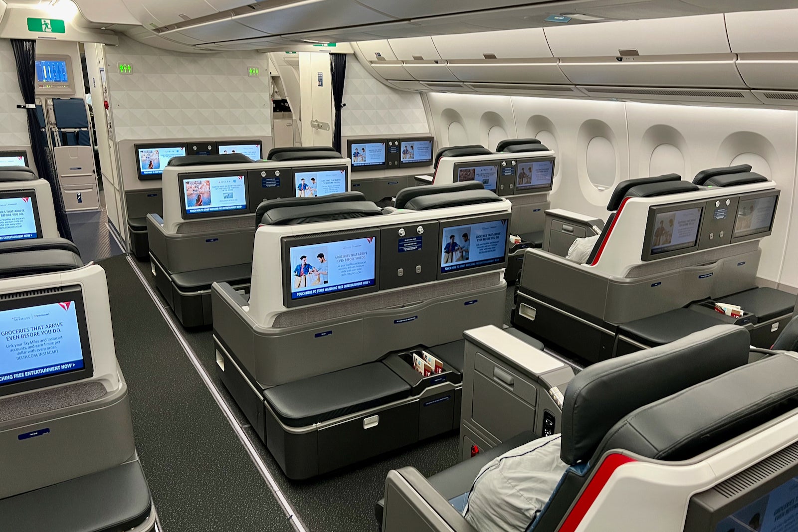 First Look Delta s Comfort And Economy Cabins On The new Airbus First Look Delta s Comfort And Economy Cabins On The new Airbus