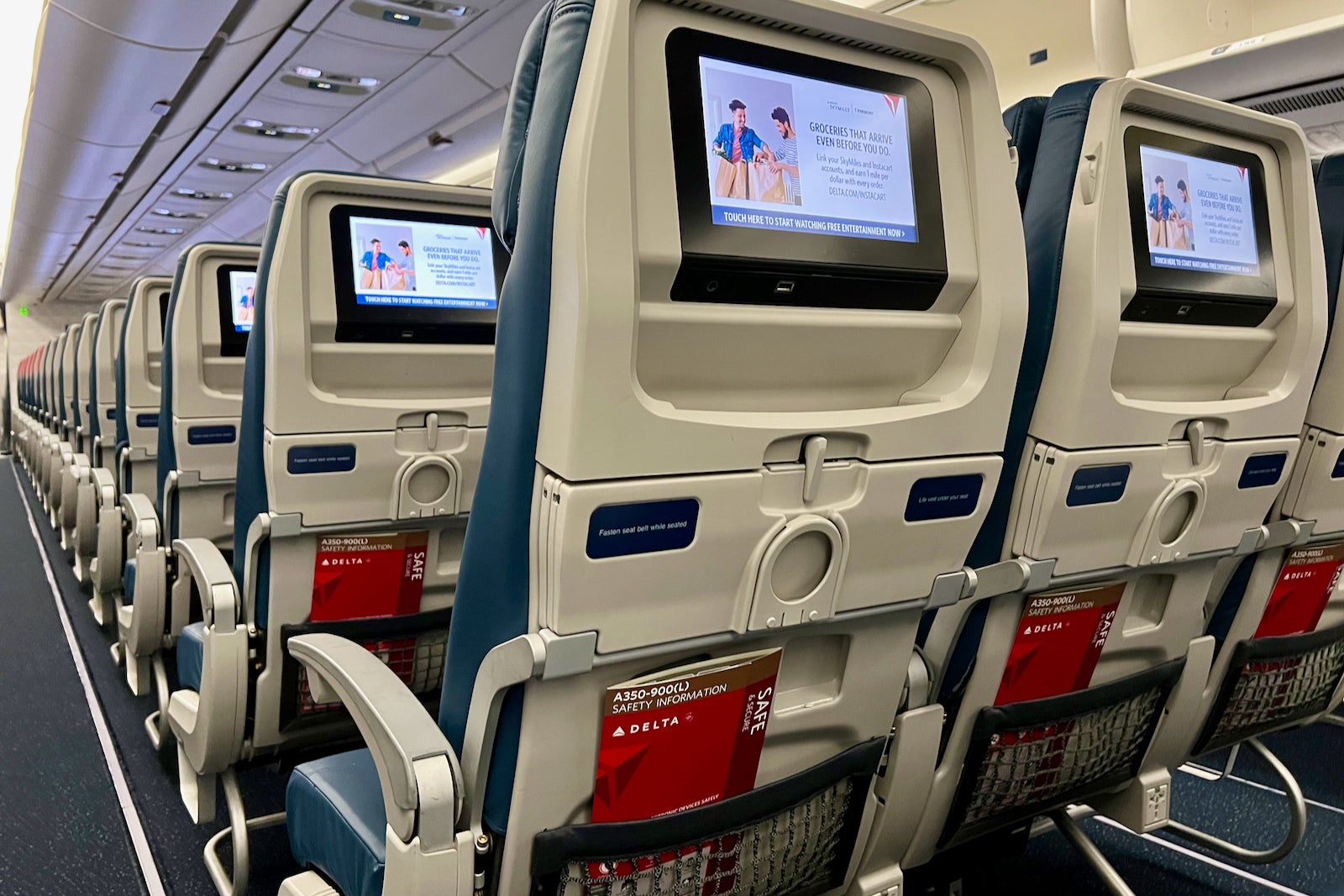 First look: Delta’s Comfort+ and economy cabins on the 'new' Airbus ...