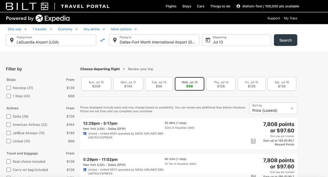 Bilt Rewards launches a travel portal for members - The Points Guy