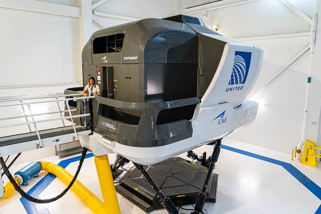 Inside United Airlines' flight training center, which is about to grow ...