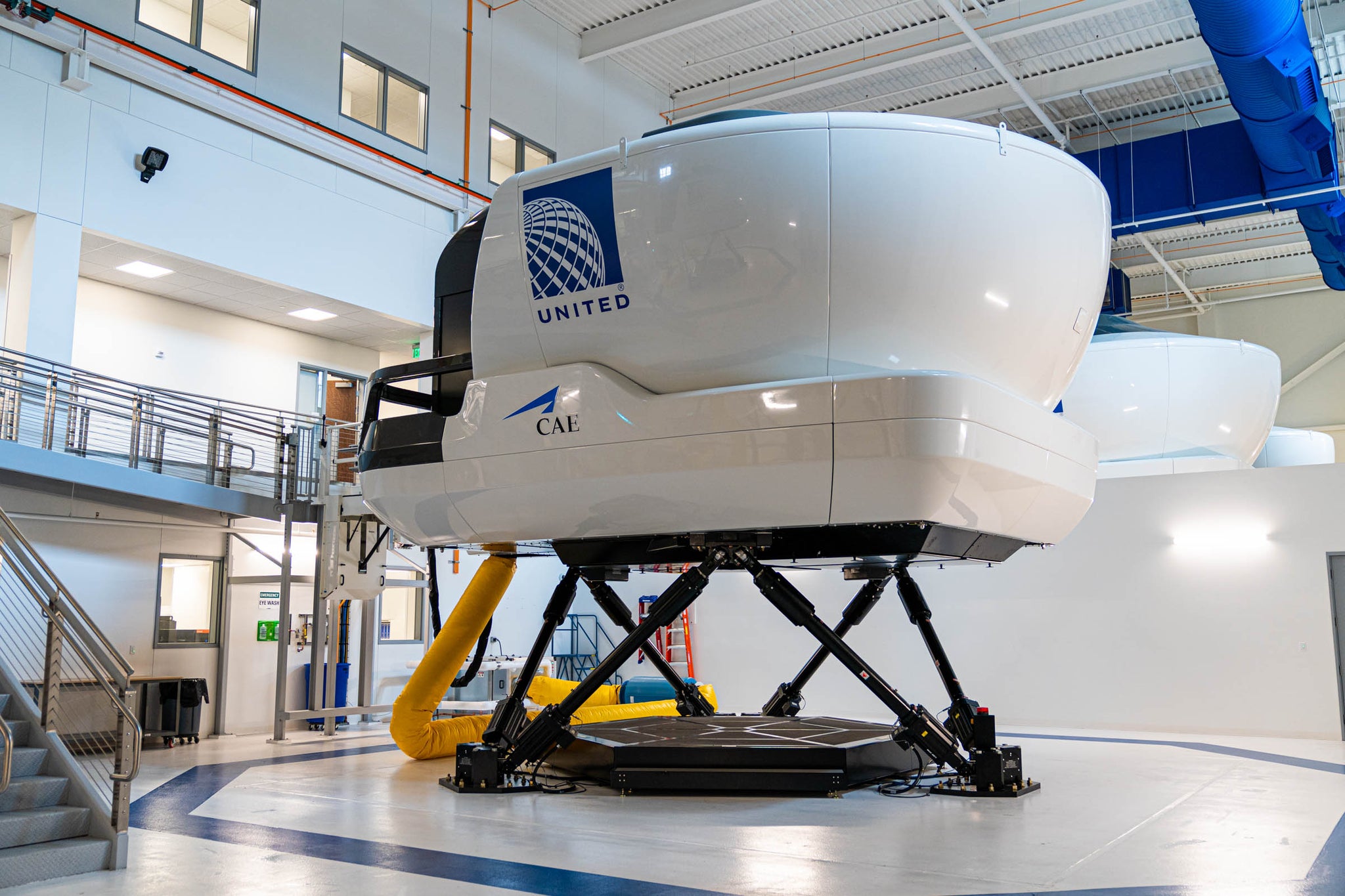 Inside United Airlines' flight training center, which is about to grow ...