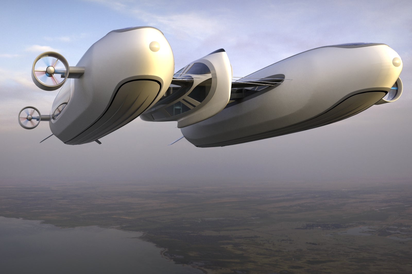 A look at the Air Yacht, an Italian-designed flying megayacht - The ...