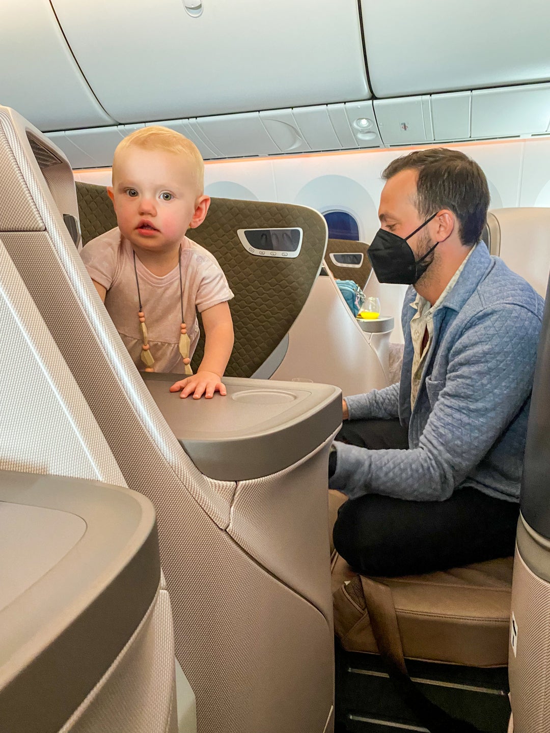 What I learned flying international business class with a toddler - The ...
