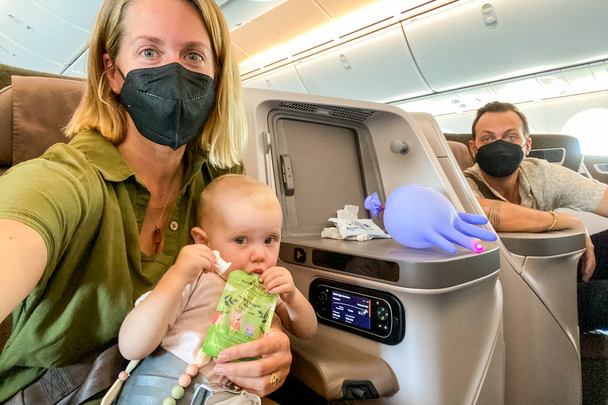 What I learned flying international business class with a toddler - The ...