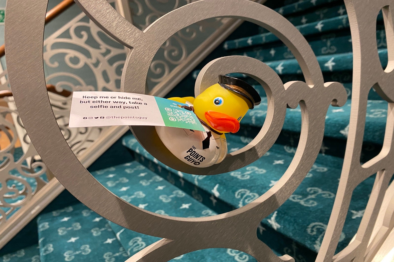 The story behind cruise ducks and how to hide your own - The Points Guy