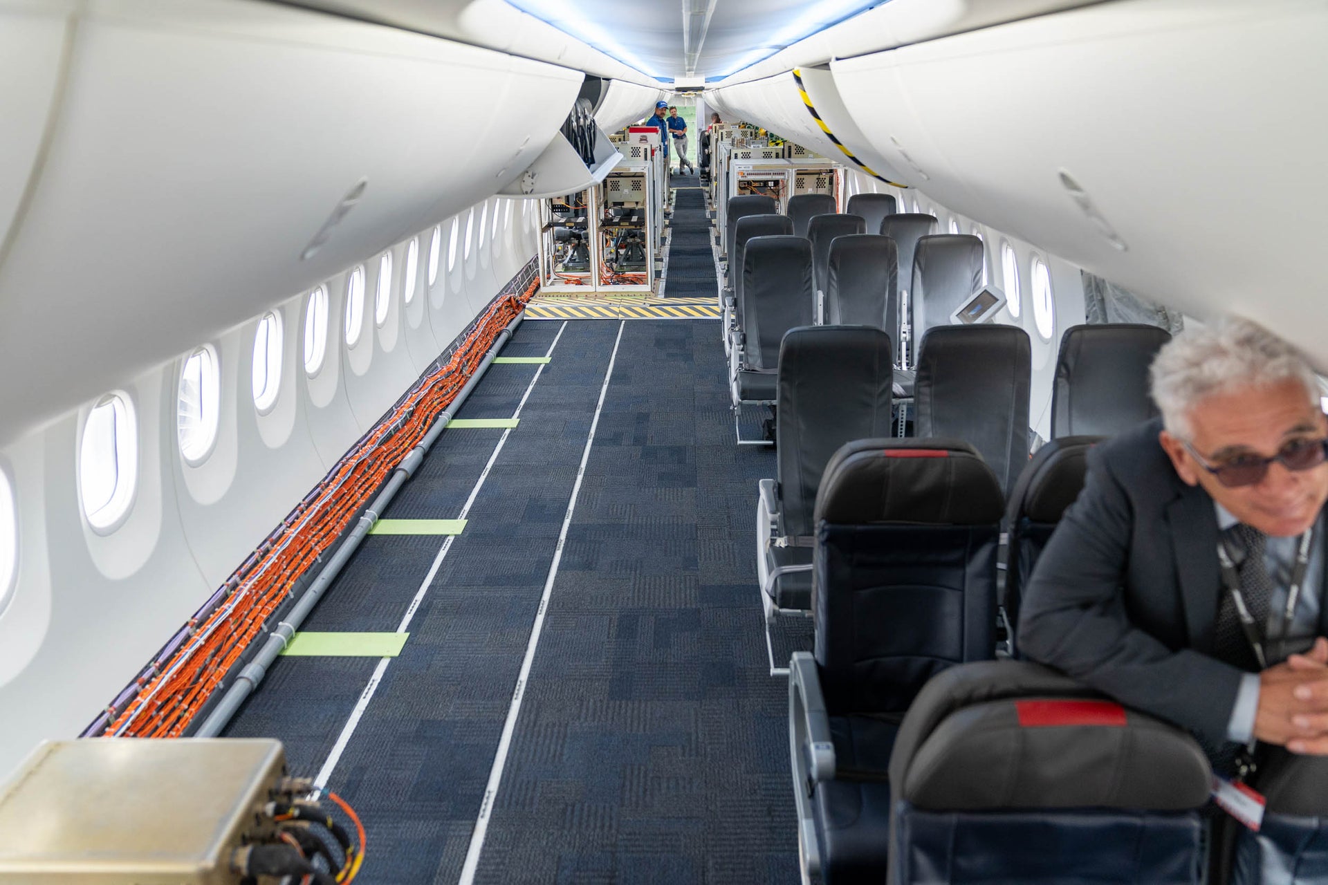 We got a first look inside Boeing's prototype 737 MAX 10 - The Points Guy