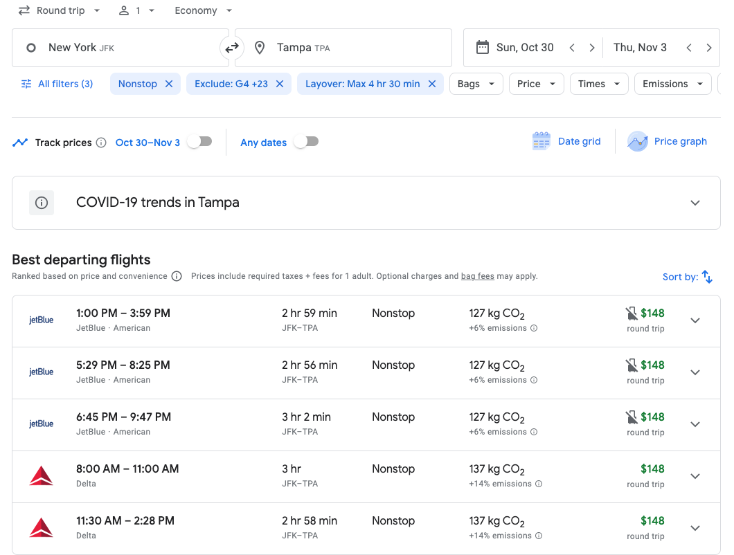 Fly to Florida with basic economy flights as low as $78 round-trip ...