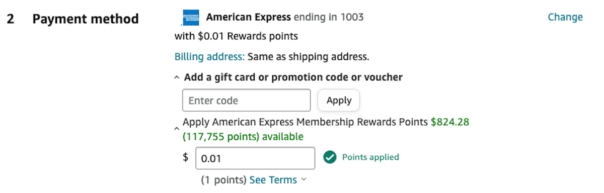 You can save 30% on Amazon purchases with just 1 Amex point - The ...