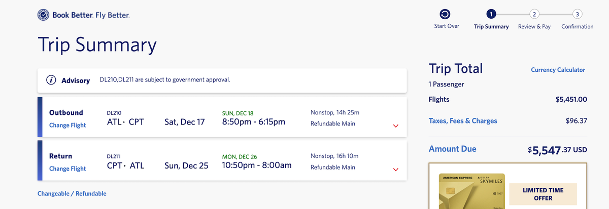 Delta fares posted for new international, key domestic routes - The ...