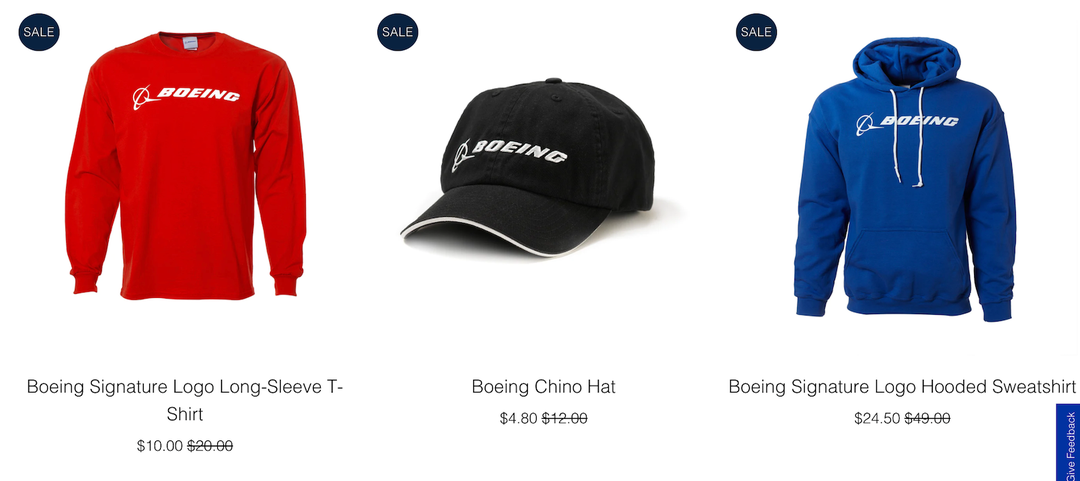 Boeing Store holding sale this weekend for up to 60% off - The Points Guy