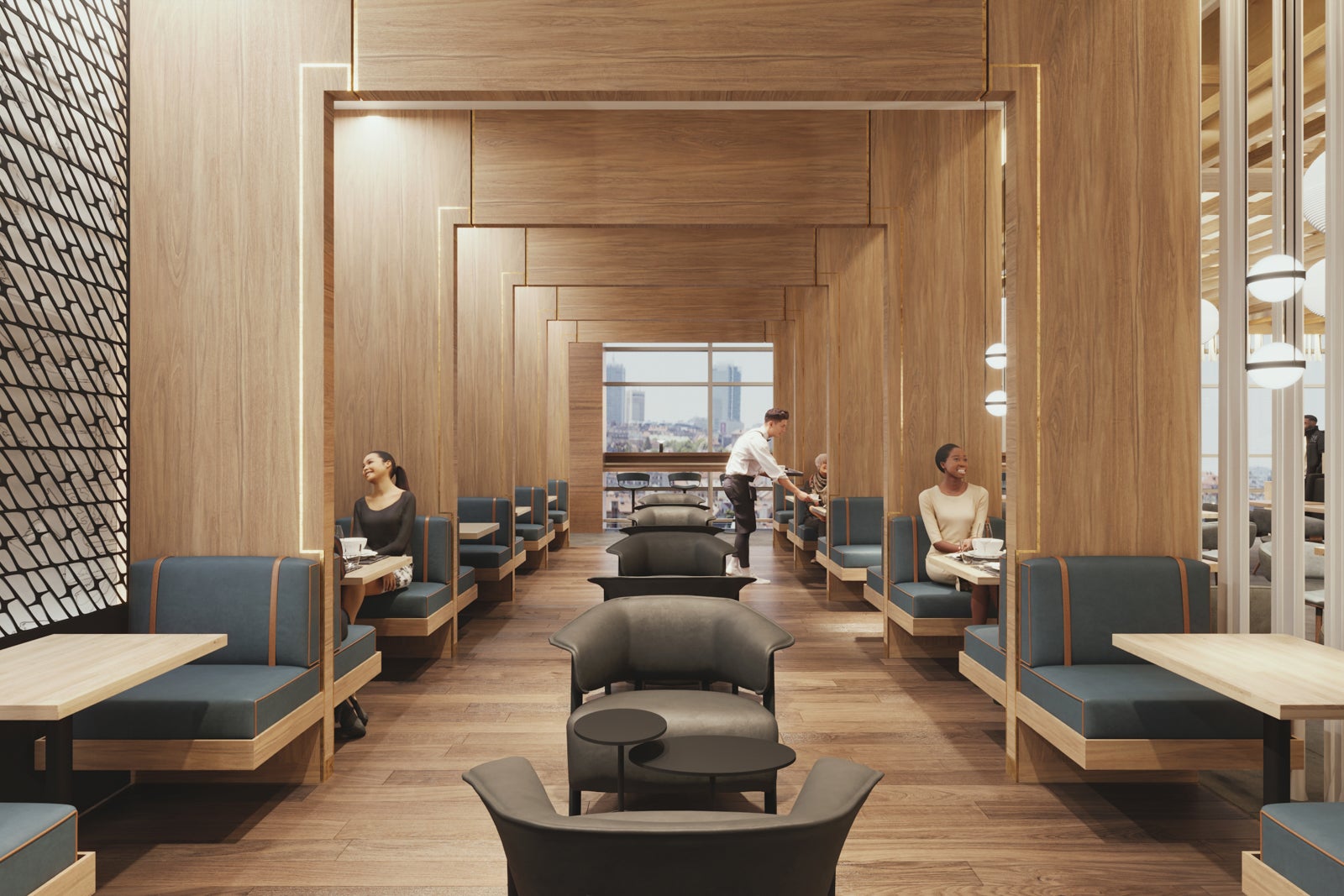 American previews new eye-catching lounge design debuting this fall ...