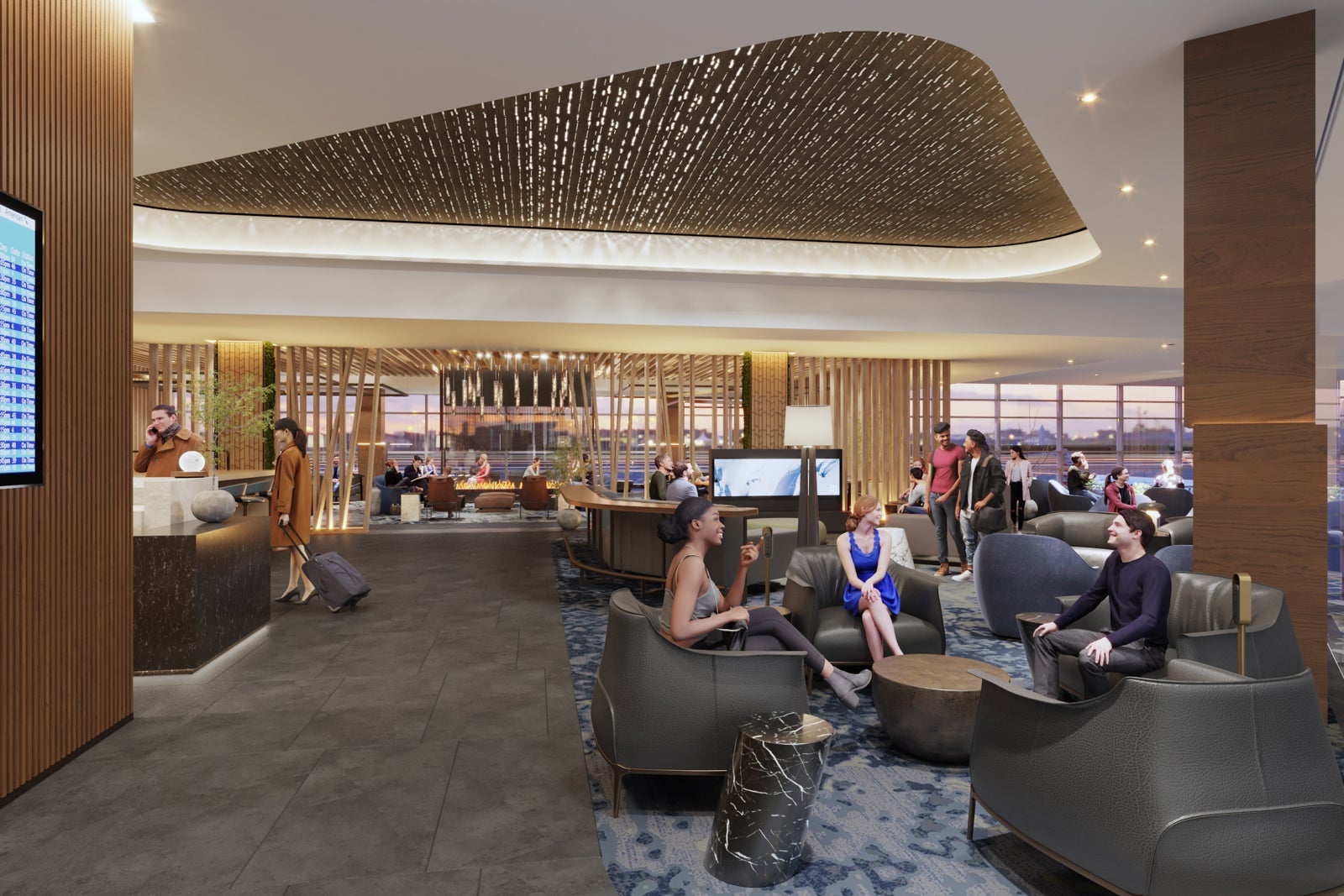 American previews new eye-catching lounge design debuting this fall ...