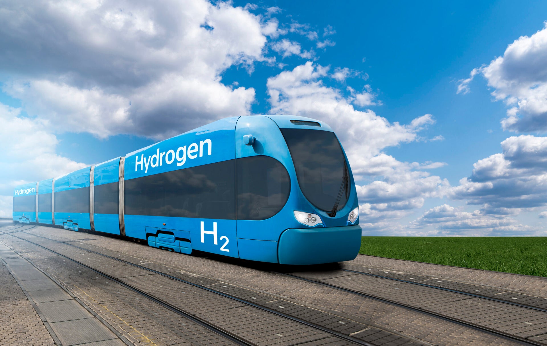 Rolling down the track: Germany debuts the first hydrogen-powered ...