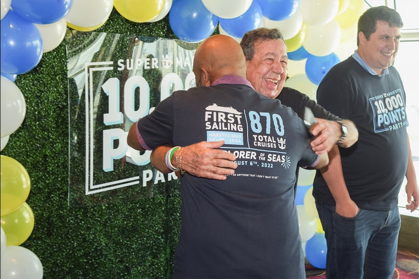 After nearly 900 cruises, Royal Caribbean's biggest fan just hit a ...