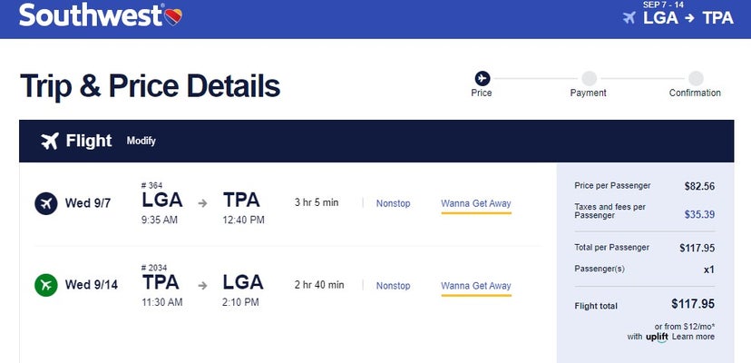 Round-trip flights to Tampa starting at $118 for the fall - The Points Guy