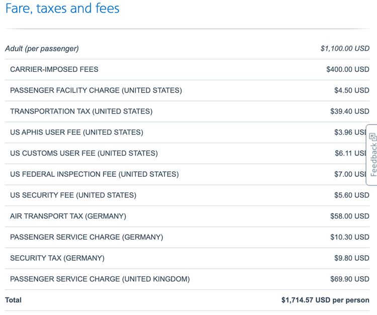 Complete guide to taxes and fees on airline tickets - The Points Guy