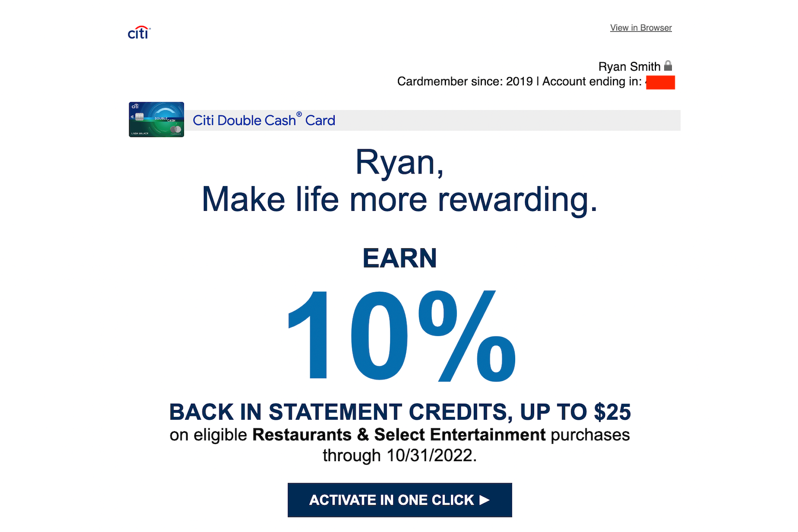 Citi cardholders: Check your mail for valuable spending offers - The ...