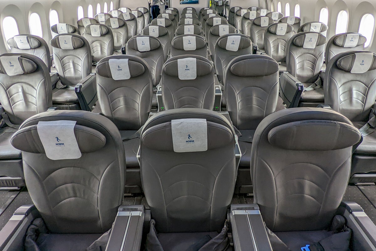 A review of Norse Atlantic Premium on the 787 from London to New York ...