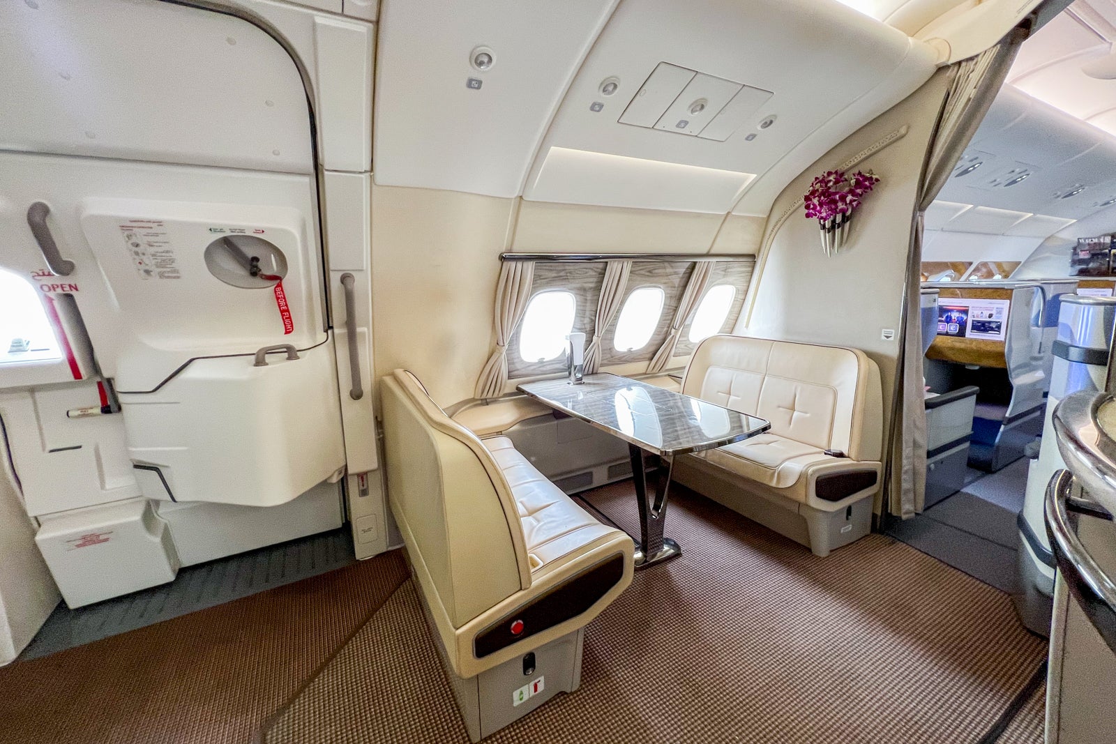 Emirates A380 First Class Bar