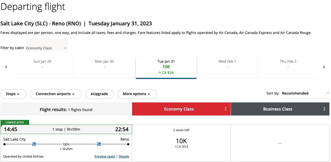 United saver awards might not be bookable with partner miles - The ...