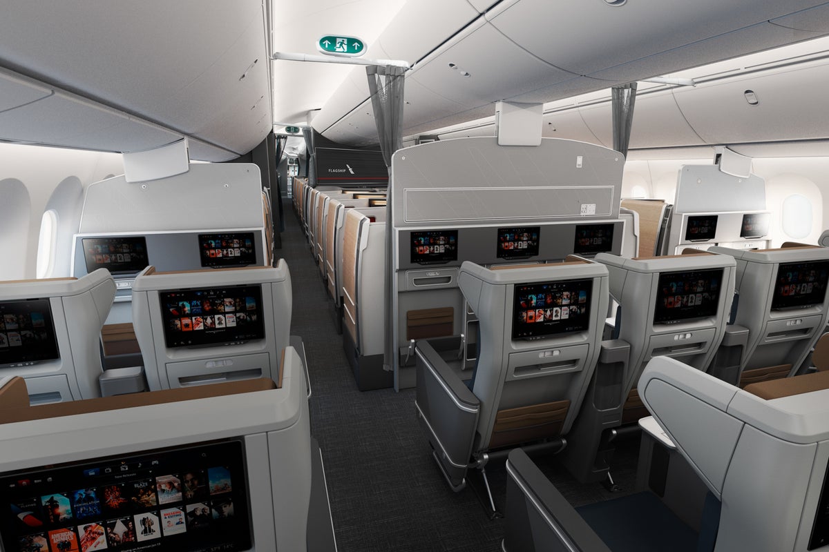 American unveils snazzy new business and premium economy cabins - The ...
