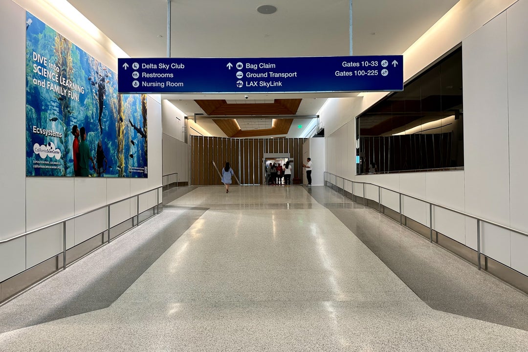 Delta debuts 9 new gates at LAX as Sky Way terminal gets premium-heavy ...
