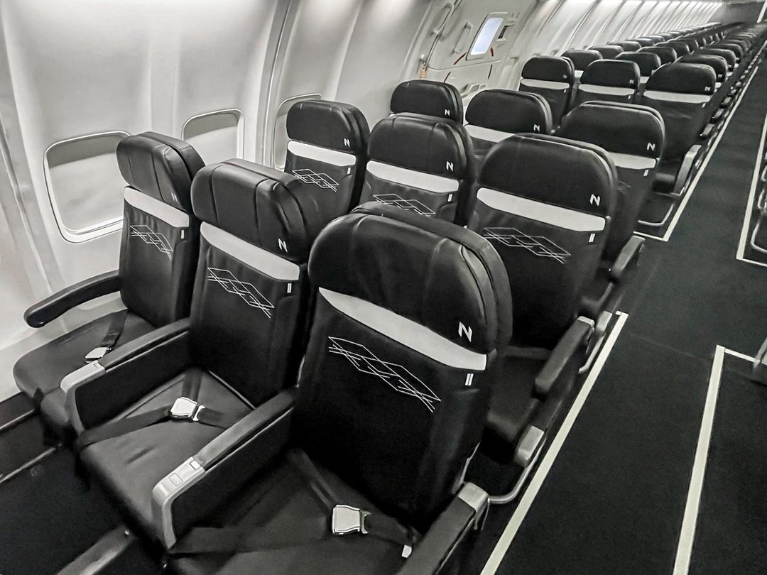 Startup Northern Pacific Airways unveils its Boeing 757 cabin - The ...