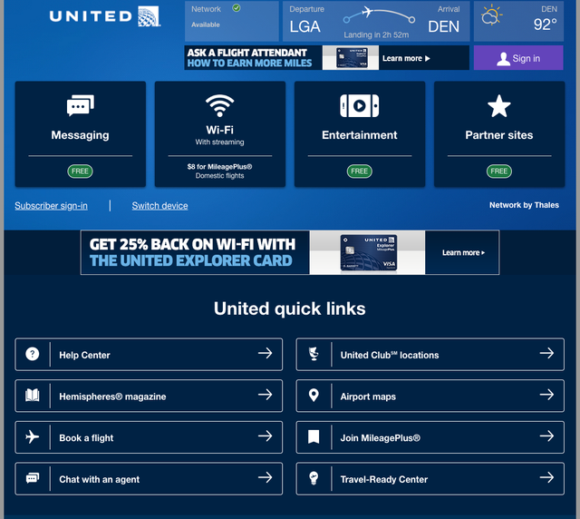 United rolls out free fleetwide Wi-Fi for select flyers - The Points Guy