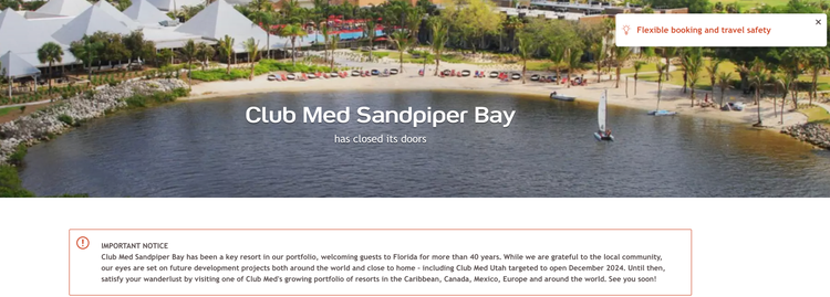 Club Med pulls out of US market, for now - The Points Guy