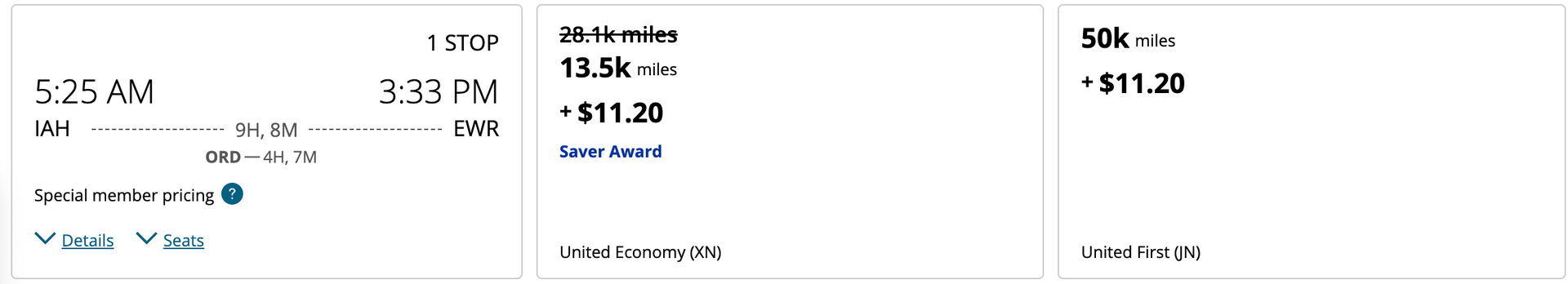 United saver awards might not be bookable with partner miles - The ...