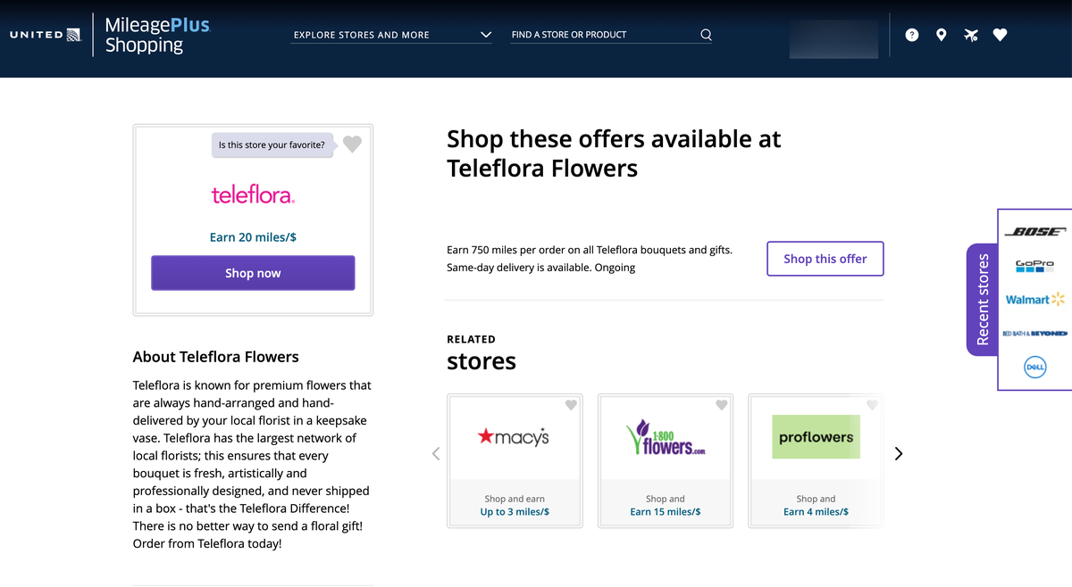 How to earn miles with the United MileagePlus Shopping portal - The ...
