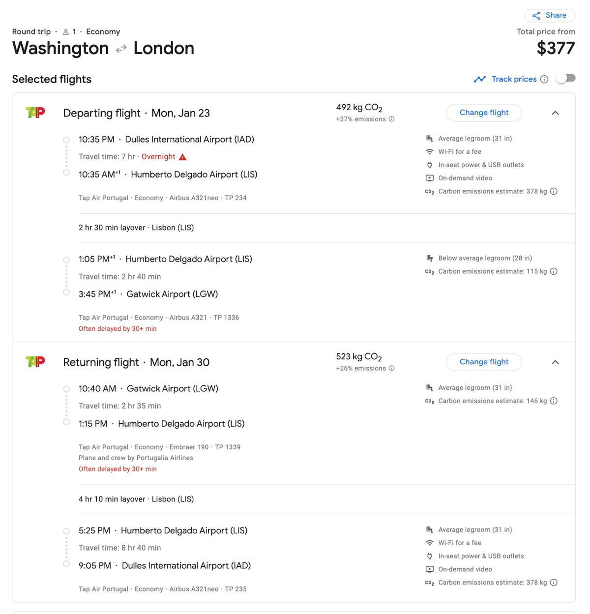 Deal alert: Good prices on fall, winter and early spring flights to ...