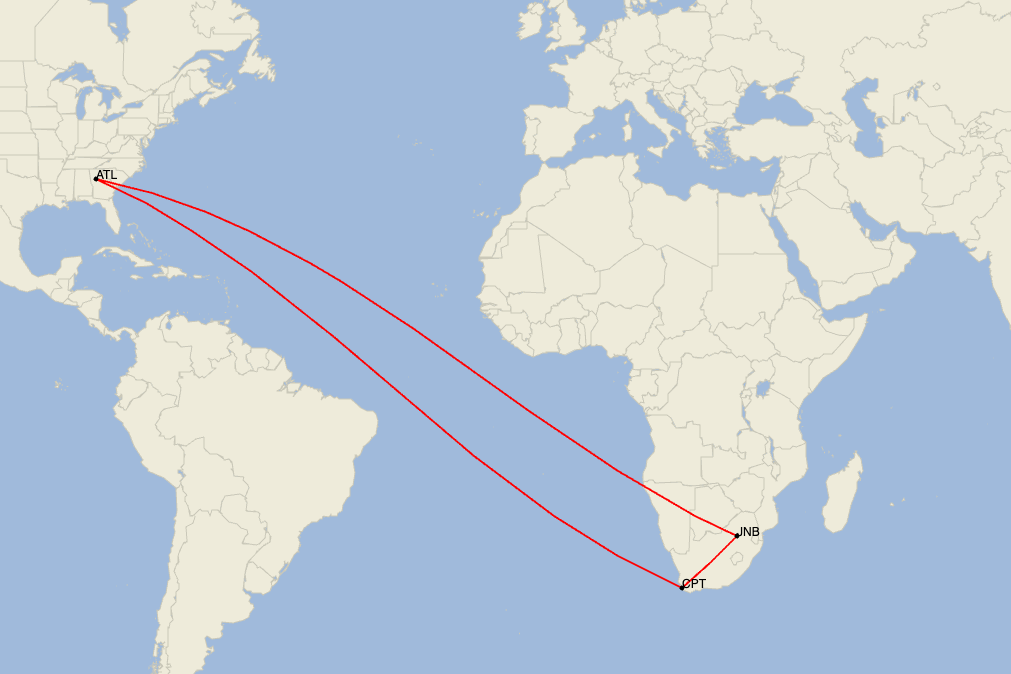 Delta just scheduled its much anticipated triangle route to South ...