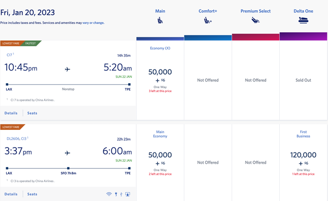 Delta SkyMiles matches SkyTeam award prices with its own flights - The ...
