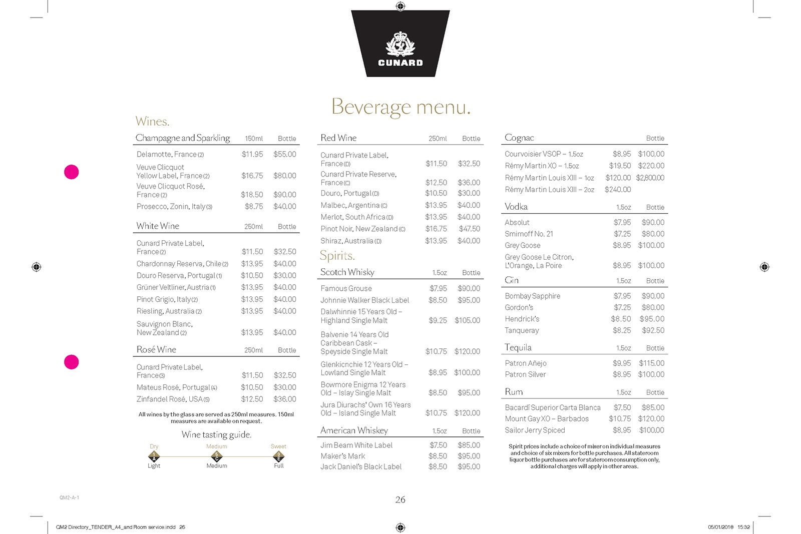 Cruise ship room service: A line-by-line guide to in-cabin dining - The ...