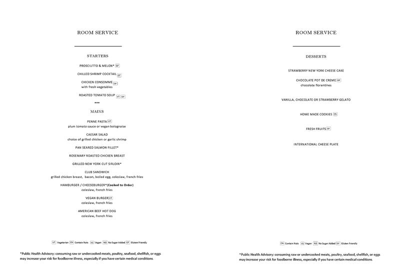 Cruise ship room service: A line-by-line guide to in-cabin dining - The ...