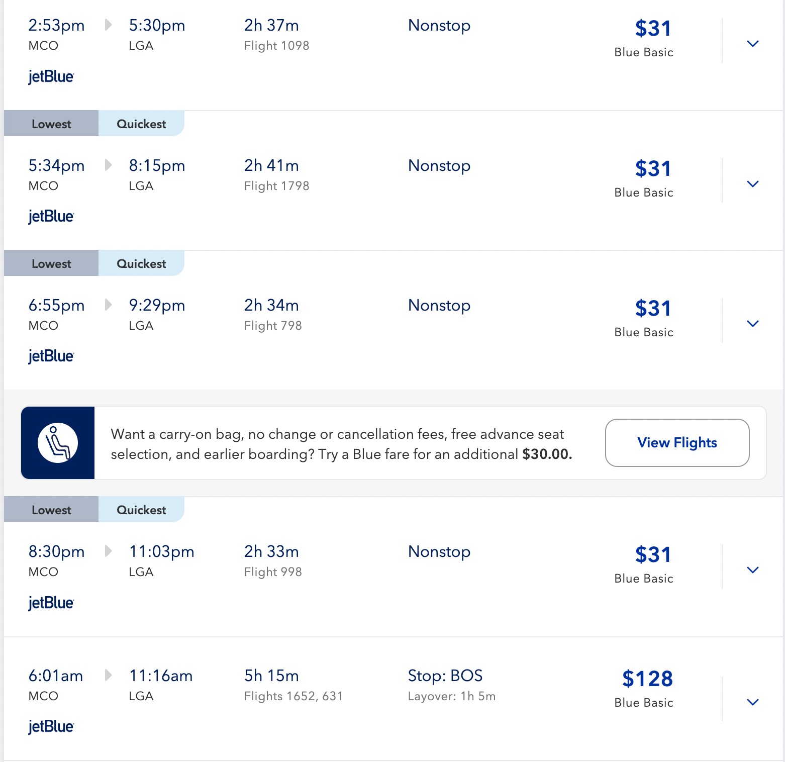 JetBlue flash sale: Flights from $31 until Oct. 27 - The Points Guy