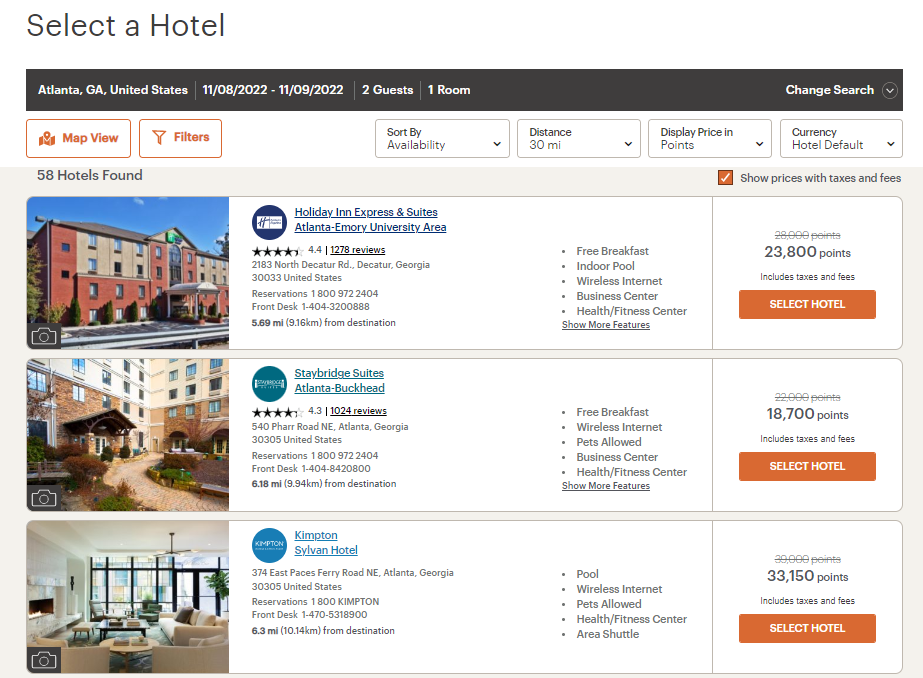 IHG cardholders and select elite members: Book by Oct. 28 and get 15% ...