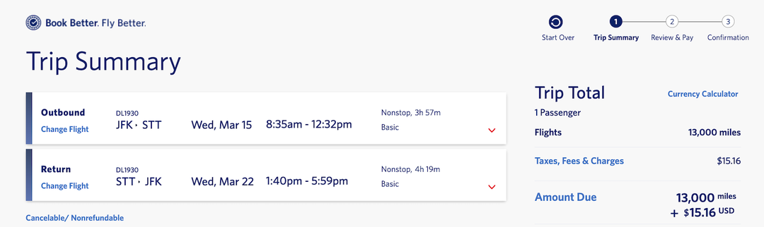 Deal alert: Winter USVI flights for as low as $224 or 13,000 SkyMiles ...