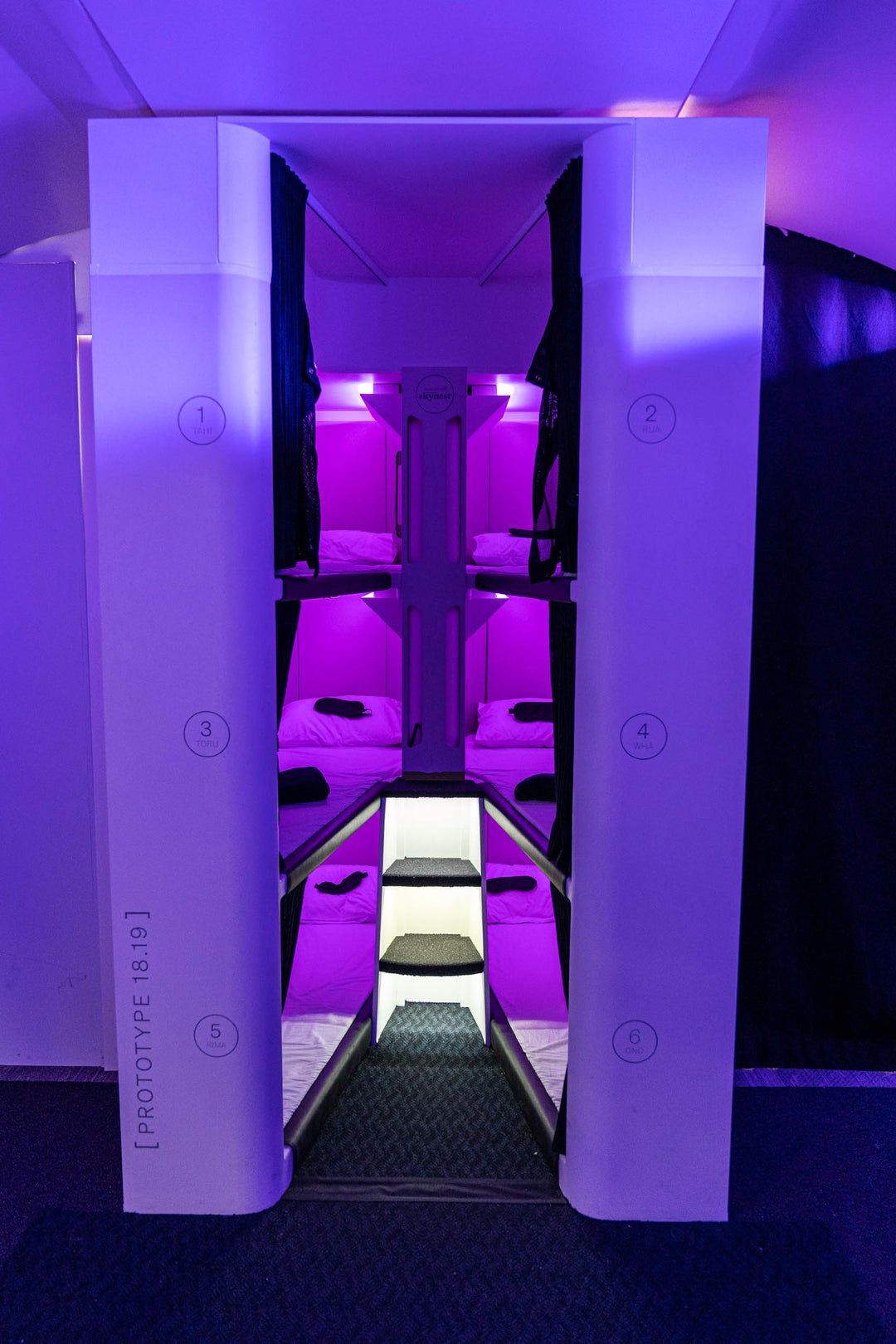 Take a look inside Air New Zealand's unique cabin innovation laboratory ...