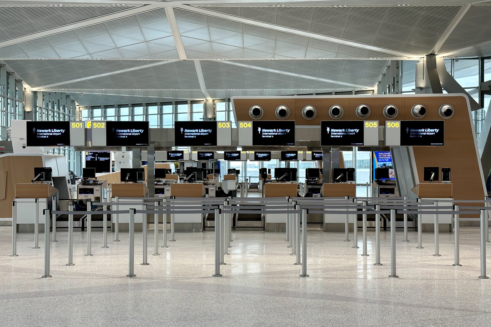 A First look at Newark’s new Terminal A, opening on Dec. 8 - The Points Guy