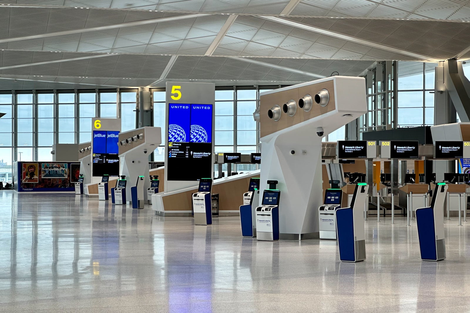A First look at Newark’s new Terminal A, opening on Dec. 8 - The Points Guy