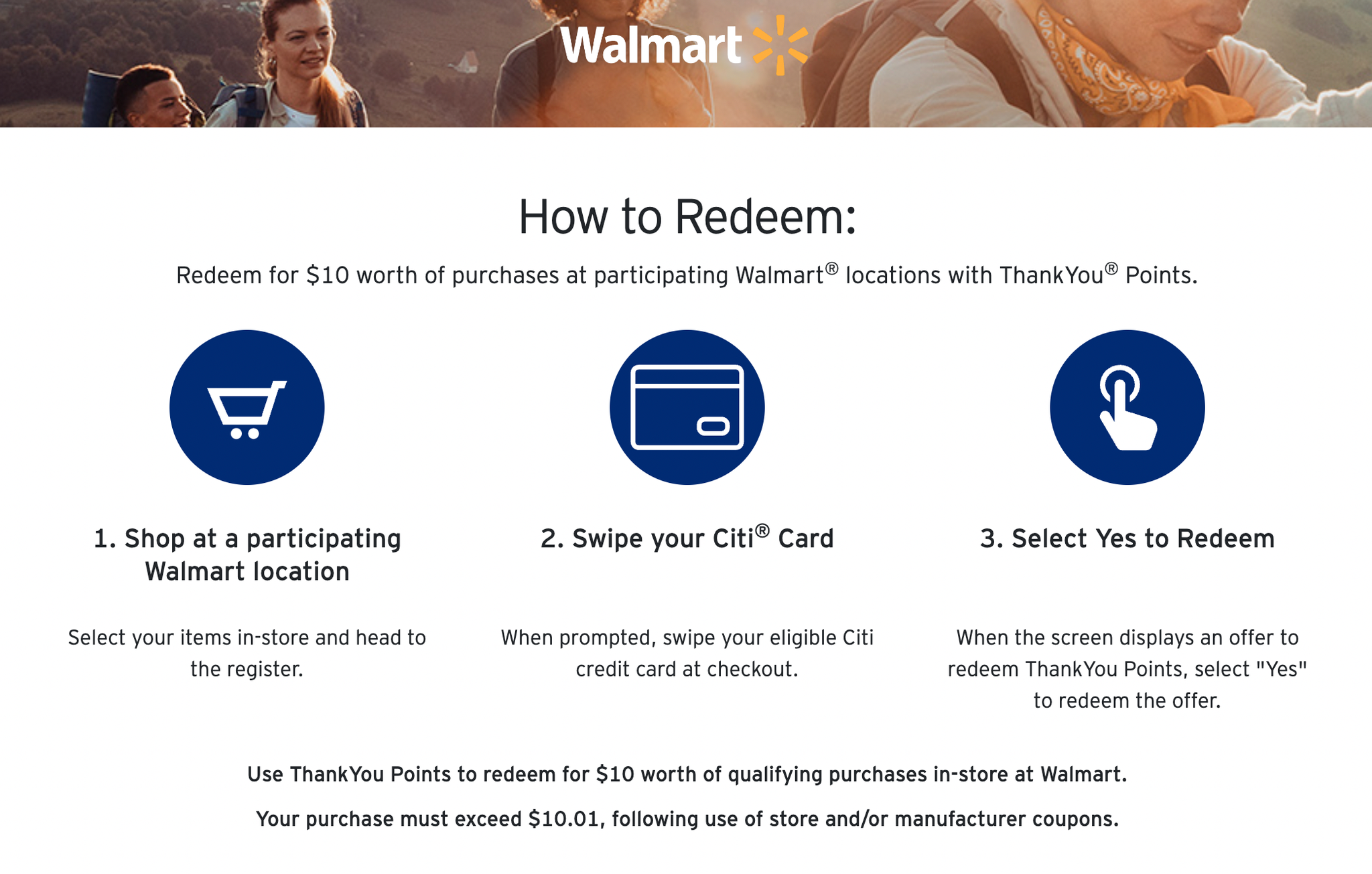 Redeeming Citi ThankYou points for Walmart purchases - The Points Guy
