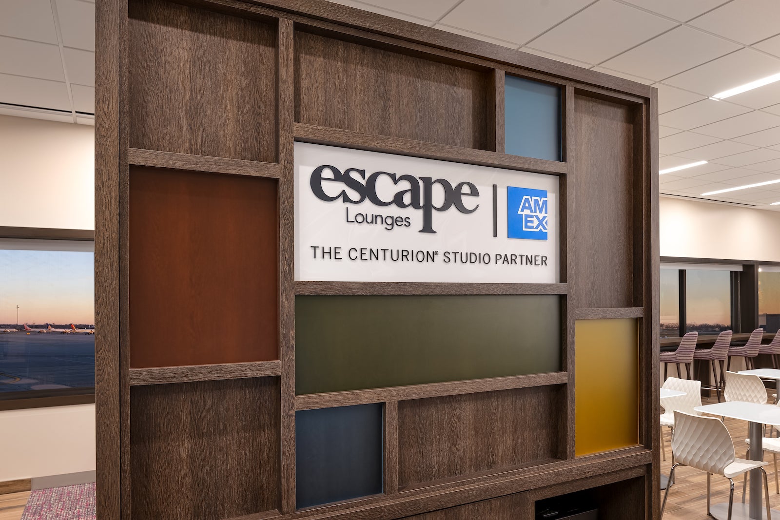 Escape Lounges Amex Centurion Studio opens in Columbus, Ohio - The ...