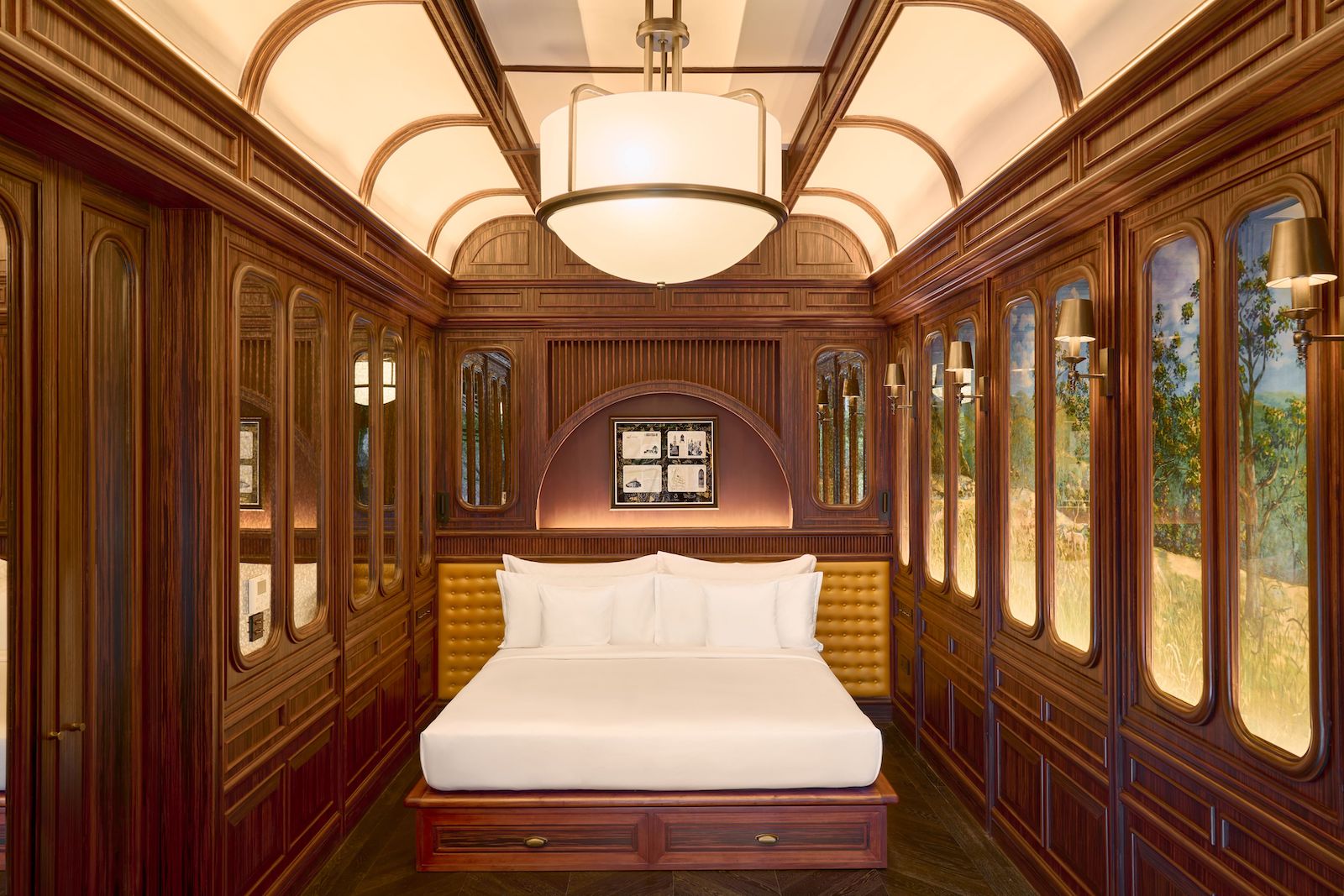 Sleep in a luxury vintage train car with a private pool at this new ...