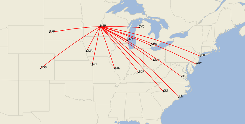 Sun Country announces 12 new and 3 resuming routes - The Points Guy